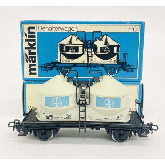 Märklin | Toys | Marklin Ho Db Quarz Werke Tank Car Behalterwagen 466 ...